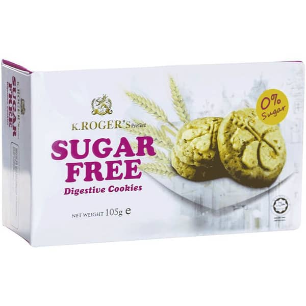 K Rogers Sugar Free Digestive Cookies 105g Online Shopping on K Rogers ...