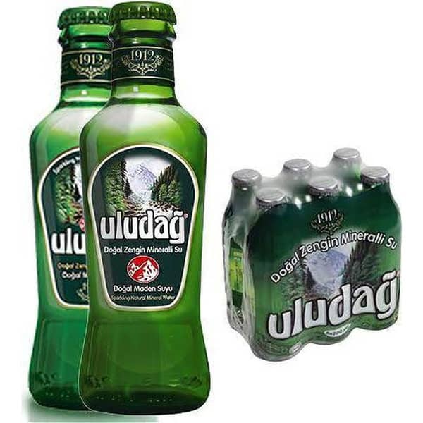 Buy Uludag Sparkling Water Soda 24pcs 200ml Online in UAE | Sharaf DG