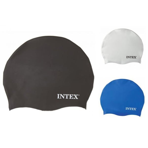 Buy Intex Silicon Swim Cap 3 Colors Assortment Online in UAE | Sharaf DG