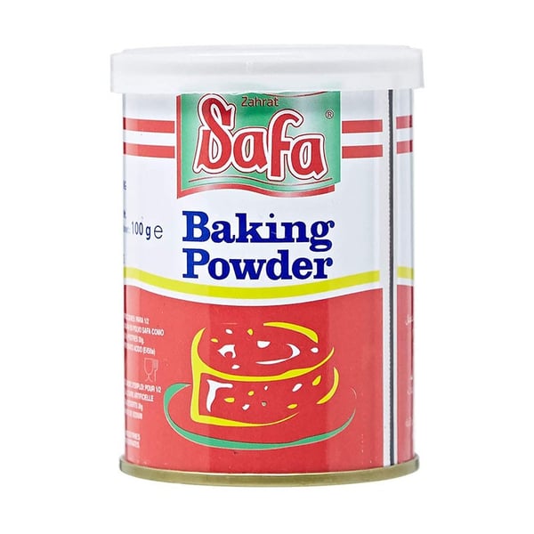 Buy Safa Baking Powder Tin 100g Online in UAE | Sharaf DG