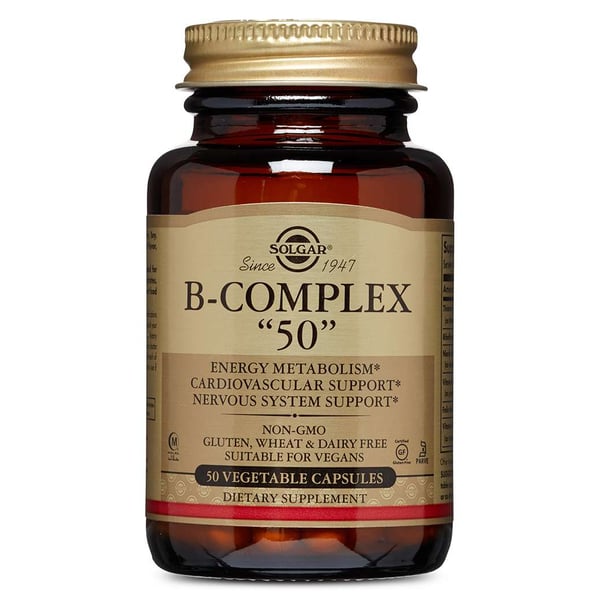 Solgar B-Complex “50” Vegetable Capsules 50 price in Bahrain, Buy ...