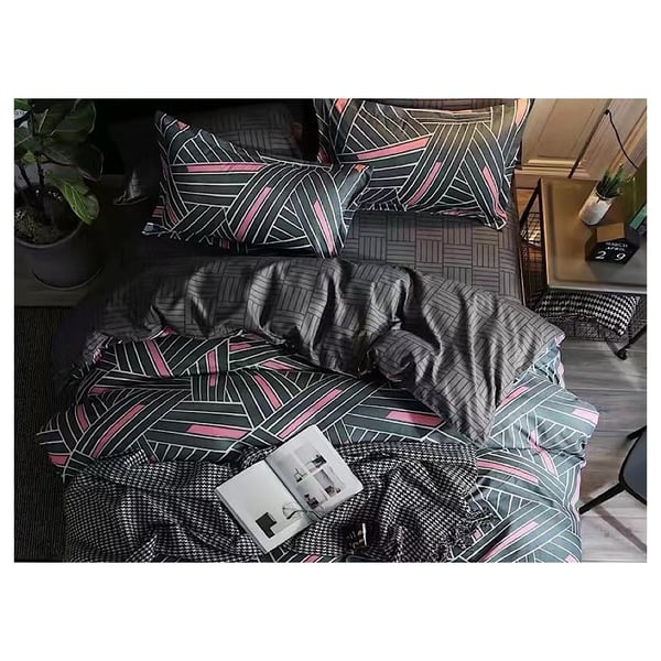 Buy Deals For Less Geometric Single Size Bedding Set of Four Online in ...