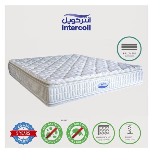Buy Intercoil Luxpillowtop 90x190x26cm Mattress in Dubai,Sharjah, Abu ...