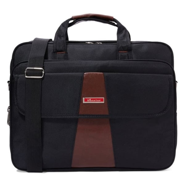 Buy Senator Nylon Laptop Bag Computer Bag Black 16inch KH807116BLK ...