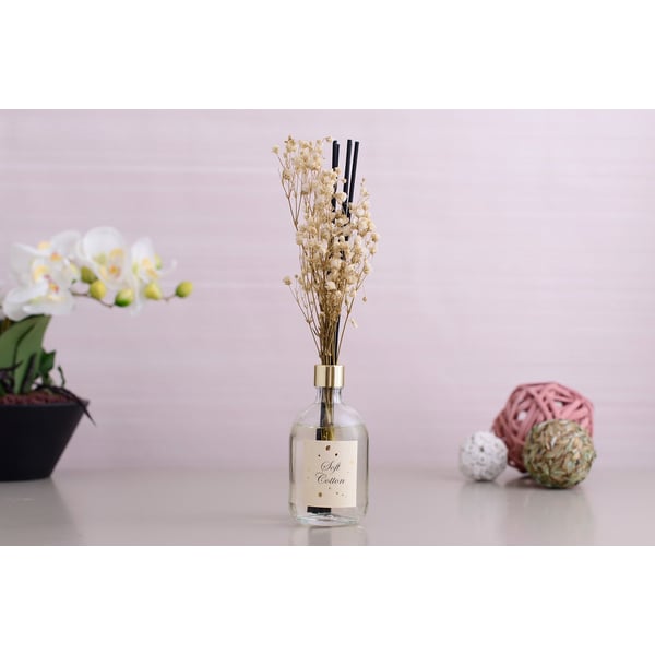 Buy Pan Emirates Soft Cotton Reed Diffuser White 100ml Online in UAE ...