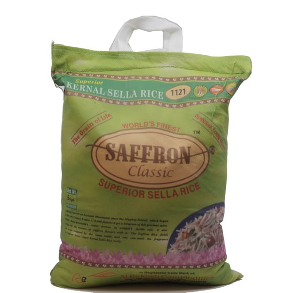 Saffron 1121 Classic Rice 5kg price in Bahrain, Buy Saffron 1121 ...