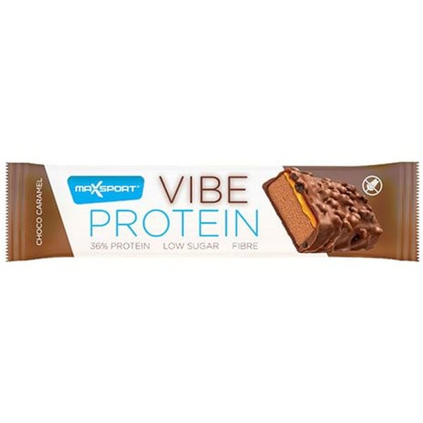 Maxsport Choco Caramel Vibe Protein Bar 55g Online Shopping on Maxsport ...