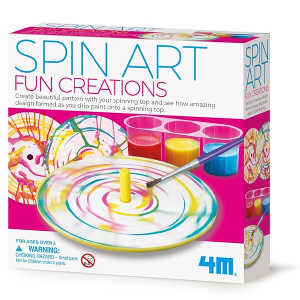 Buy 4M – Little Craft – Spin Art Fun Creation Online in UAE | Sharaf DG