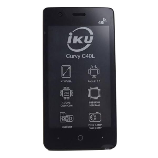 إشتر اونلاين بأفضل سعر لـ Iku C40L 4G Dual Sim Smartphone 8GB Gold في مصر 2020 | Sharafdg.com