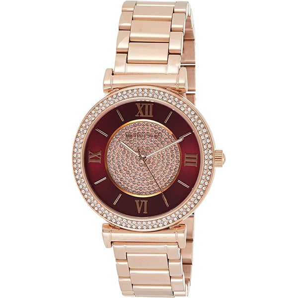 Buy Michael Kors Womens Quartz Watch, Analog Display and Stainless ...