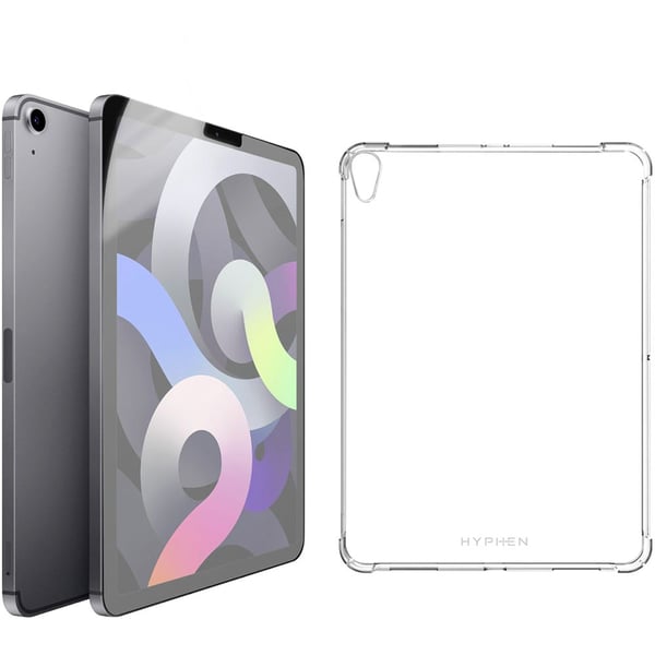 Buy Hyphen Back Case With Screen Protector Clear Apple iPad Air 10 ...