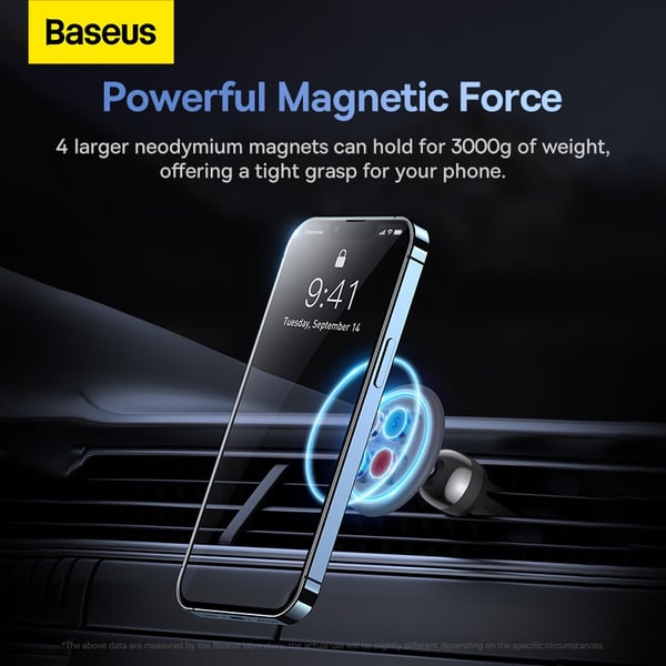 Buy Baseus Magnetic Car Mount For Dashboards and Air Outlets SULD-03 ...