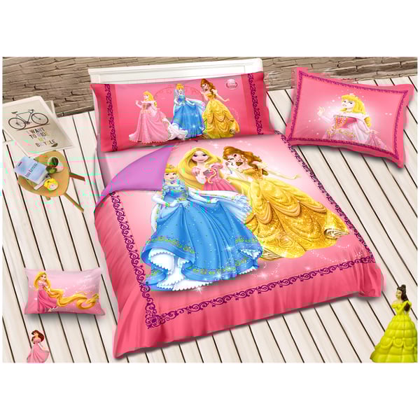 Buy Estabraq 1201001 Quilt+long Pillowslip+Pillowslip+Cushion 185×240 3 ...