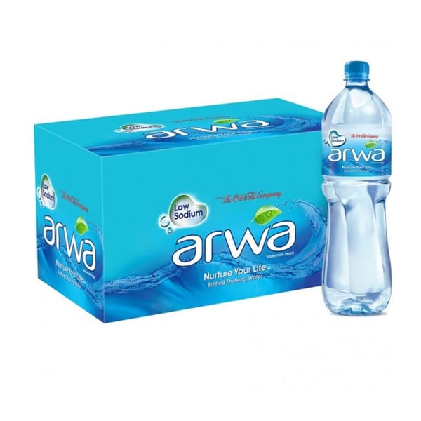 Buy Arwa Drinking Water 1.5l Pack Of 12 Online in UAE | Sharaf DG