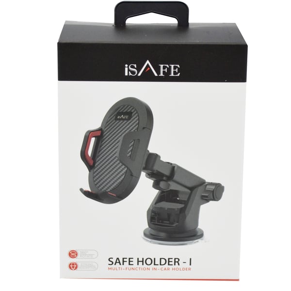 Buy Isafe C39 Dashboard Car Holder Black Online in UAE | Sharaf DG