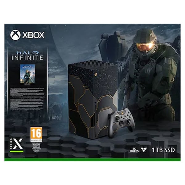 Buy Microsoft Xbox Series X 1TB Halo Infinite Limited Edition Console Bundle Online in UAE ...