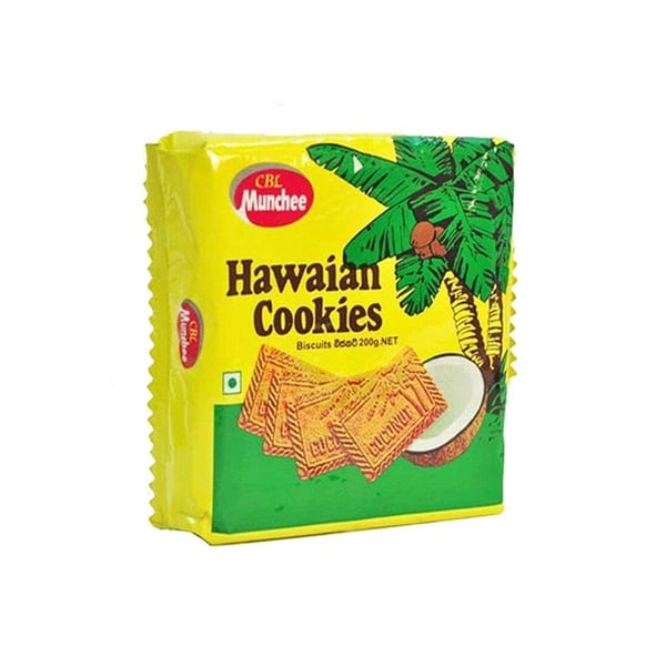 Buy Munchee Coconut Hawaian Cookies 200g Online in UAE | Sharaf DG