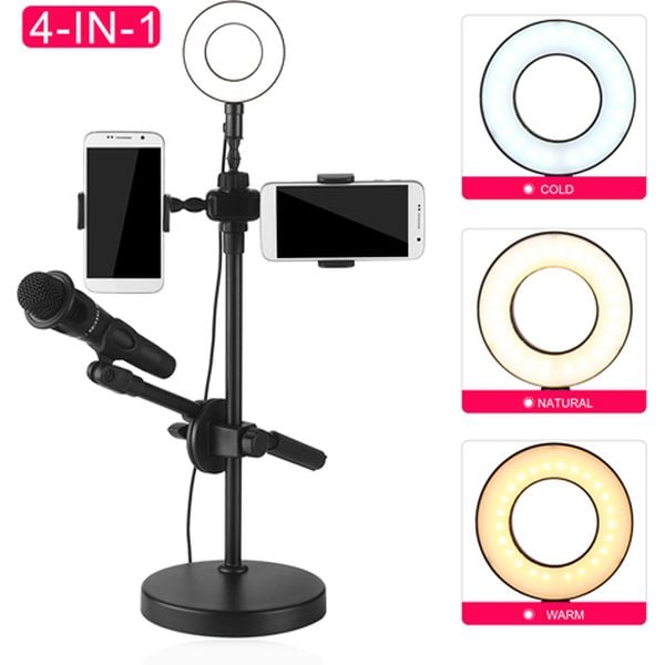4 In 1 Microphone Stand With Light price in Bahrain, Buy 4 In 1 ...