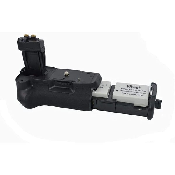 Buy Dmk Bge-8 Battery Grip 2pcs Dmk Lpe-8 Batteries For Canon 550d/600d/650d/700d T5i T4i Camera ...