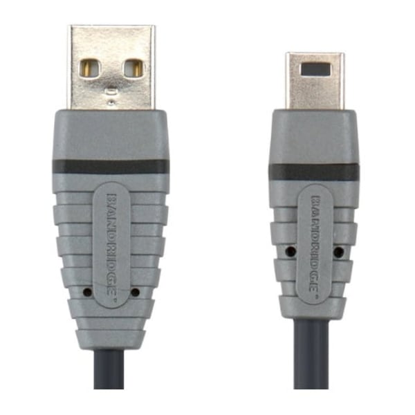 Buy Bandridge USB Mini Cable 5 Pin 2m BCL4402 Online in UAE | Sharaf DG