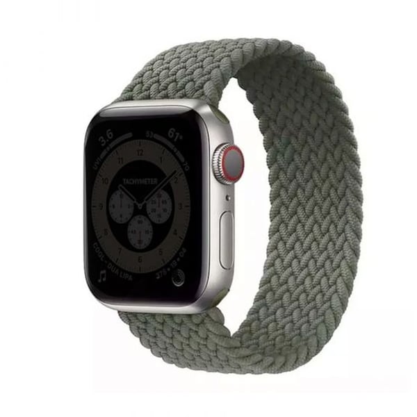Buy Coteetci Braided Loop Band for Apple Watch Green Online in UAE ...