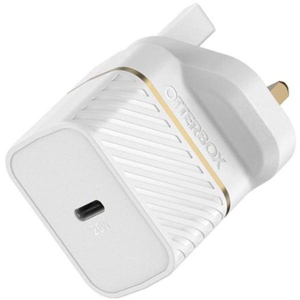 Buy Otterbox USB-C Fast Charger White Online in UAE | Sharaf DG