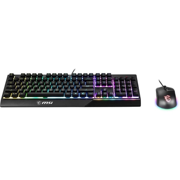 Buy MSI Gaming Keyboard with Mouse Black Online in UAE | Sharaf DG
