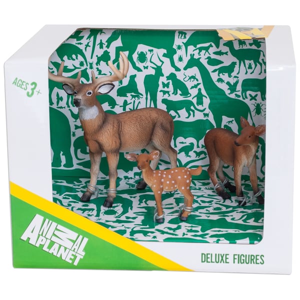 Mojo Animal Planet 3pc Deer Family set Small Figurine Online Shopping ...