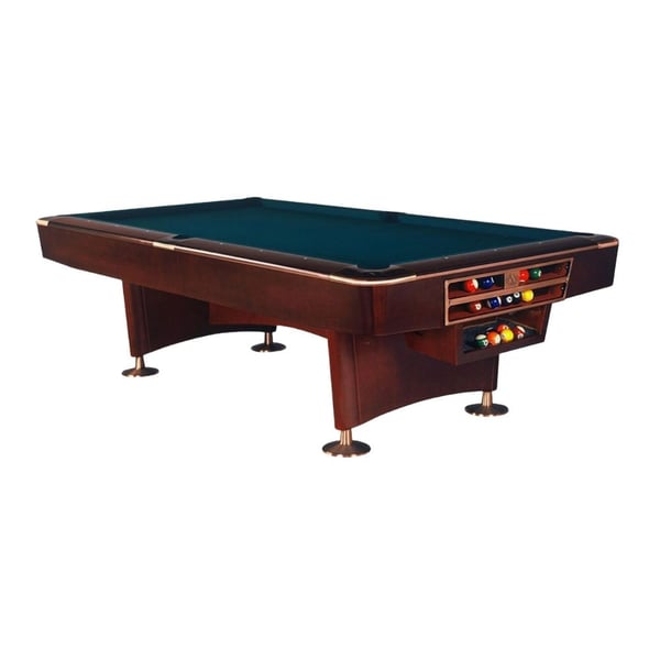 Buy Knight Shot Turbo | 9ft Commercial Pool Table | Ball Return – Brown ...