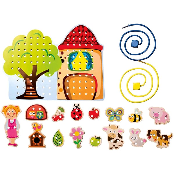 Buy Playtive Junior Wooden Toys Wooden Educational Games Online in UAE ...