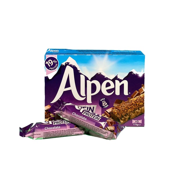Alpen Bar Protein Chocolate (5x34gms) price in Bahrain, Buy Alpen Bar ...