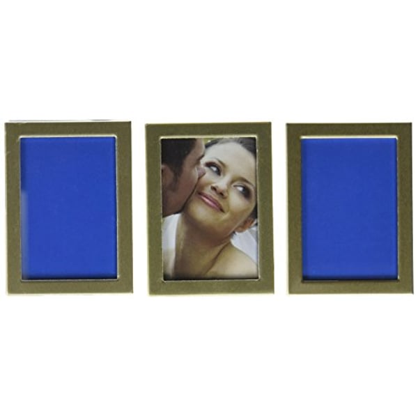 Buy Weddingstar Mini Photo Frame Easel Back Gold Pack Of 3 Online in UAE | Sharaf DG