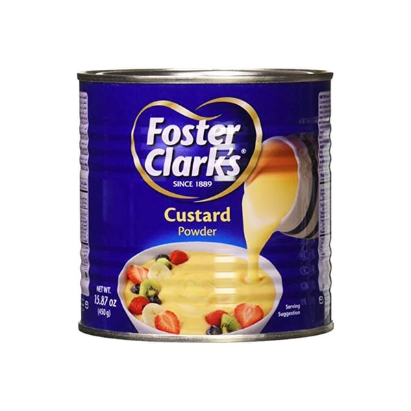 Buy Foster Clarks Custard Powder Tin 450g Online in UAE | Sharaf DG