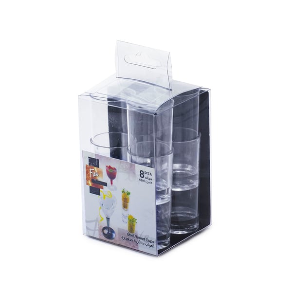 Buy Fun® Festive Verrine Crystal Round Tub 48ml, Pack of 8 Online in ...