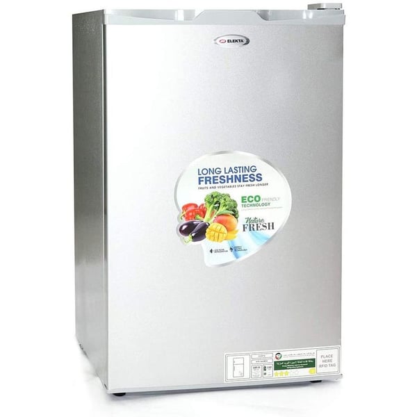 Elekta EFR-140SMKR 132L De-Frost Refrigerator Silver MKTP Elekta price ...