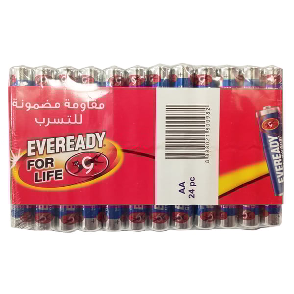 Buy Eveready Blue Battery – AA [Pack Of 24] Online in UAE | Sharaf DG