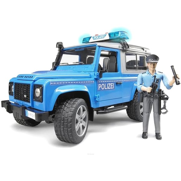 Buy Bruder 02597 Police Land Rover with Policeman Toy Online in UAE ...