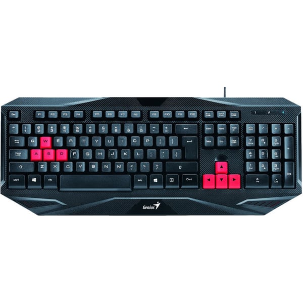 Genius KBG200 Gaming Keyboard Black price in Bahrain, Buy Genius KBG200 Gaming Keyboard Black in ...