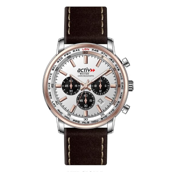 Buy Westar Activ 90215SPN627 Analog Leather Watch For Men Online in UAE ...