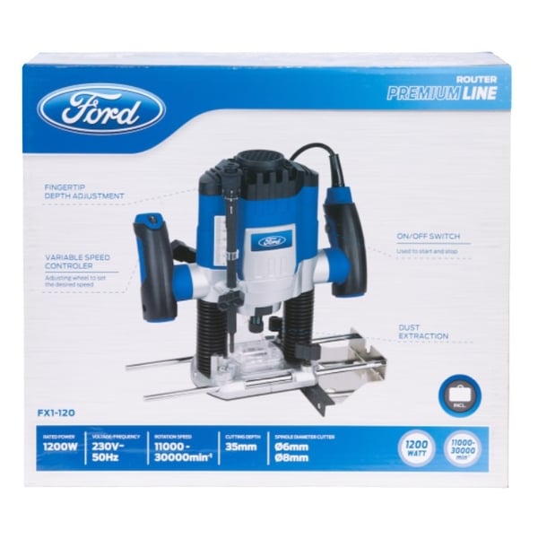 Buy Ford FX1-120 Electric Router 1200W Online in UAE | Sharaf DG
