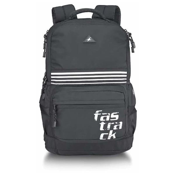 Buy Fastrack Black Backpack For Unisex 18 Inch Online in UAE | Sharaf DG