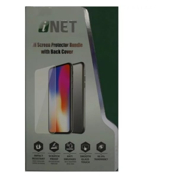 Buy INET Tempered Glass Screen Protector For Galaxy A50 With Case Online in UAE | Sharaf DG