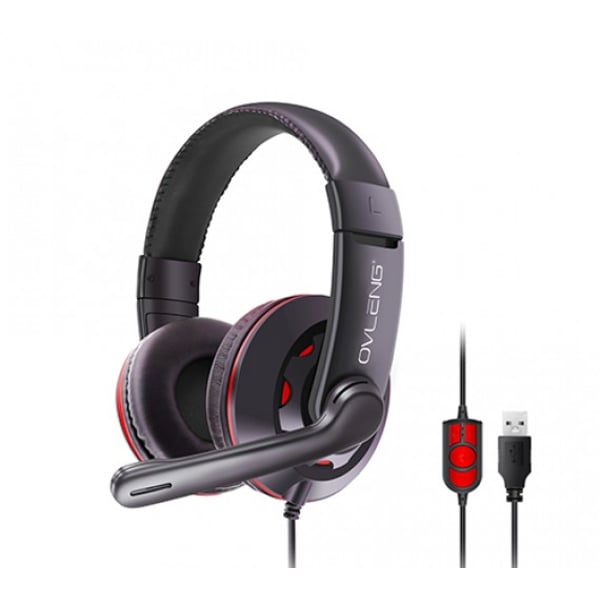 Buy Ovleng Q5 USB Gaming Headset For PC Laptop Online in UAE | Sharaf DG