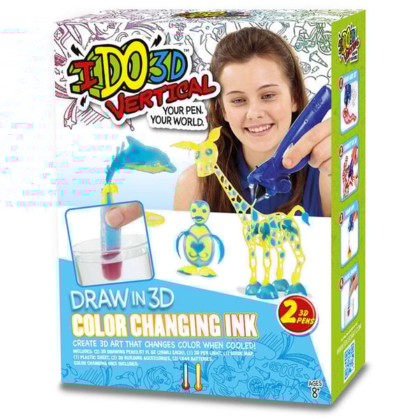 Buy Ido 3d Vertical 2 Pen Set With Color Changing Ink Online in UAE ...