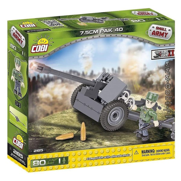 Cobi 80pcs Small Army 7.5cm Pak 40 price in Bahrain, Buy Cobi 80pcs ...