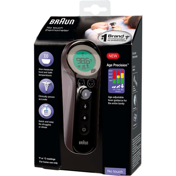 Buy Braun 3-in-1 No Touch Thermometer BNT400 Online in UAE | Sharaf DG