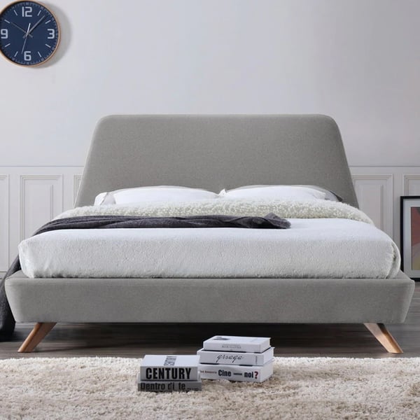 Buy AH Furniture – Arroyo Upholstered Platform in Queen Size in ...