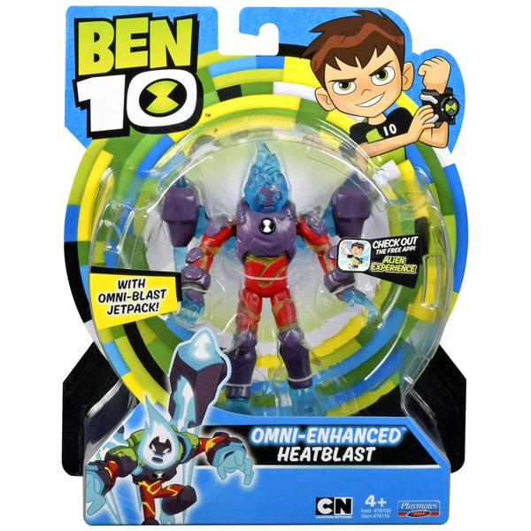 Ben 10 Basic figure 5″ omni-enhanced heatblast 7610010 Online Shopping on Ben 10 Basic figure 5 ...