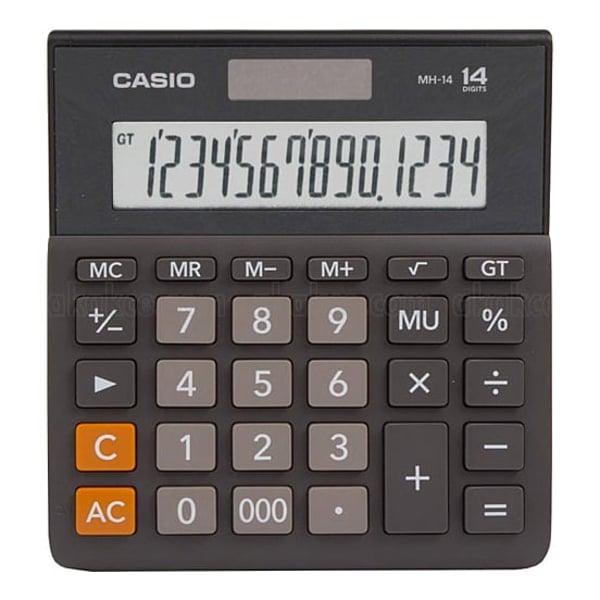 Buy Casio MH-14 Desktop Calculator Online in UAE | Sharaf DG