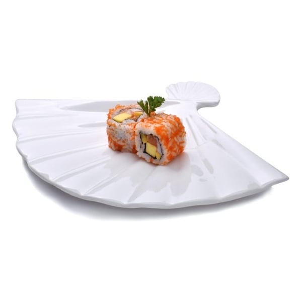 Buy Victoriana Serving Fan Dish 12″ Online in UAE | Sharaf DG